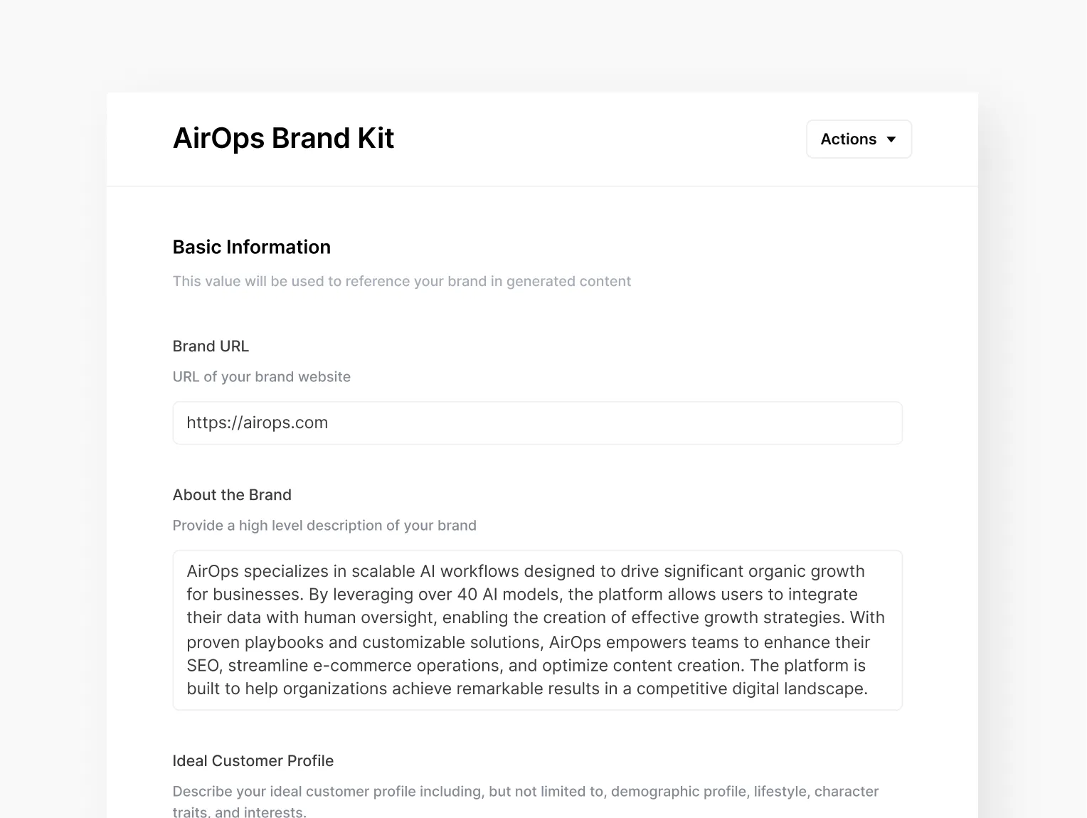 AirOps Platform - Ship Winning Content